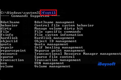Windowsのfsutil：ファイルシステム管理のためのパワーツール