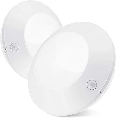 LINEWAY Battery Operated Ceiling Light Rechargeable Motion Sensor Closet Light Indoor Wireless