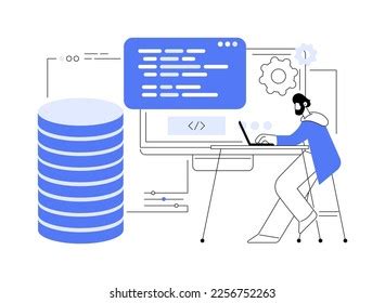 Big Data Programming Abstract Concept Vector Stock Vector Royalty Free 2256752263 Shutterstock
