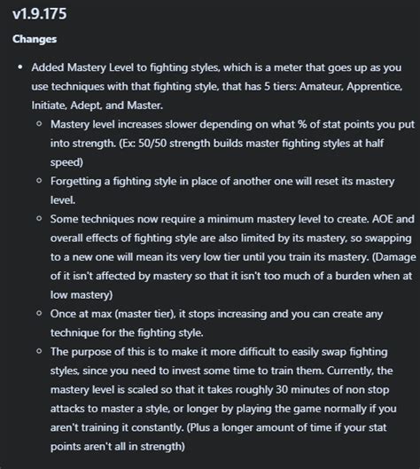 thoughts on fighting styles mastery system game discussion arcane