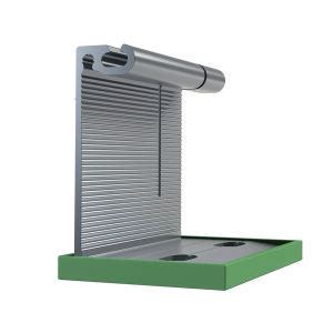 Rainscreen Cladding Support Systems NVELOPE NH Horizontal Rail For Face Fastened Vertical