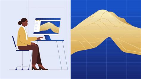 Female Working On Computer At The Office 53091204 Vector Art At Vecteezy