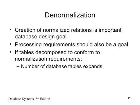 Normalization Of Database Tables PPT