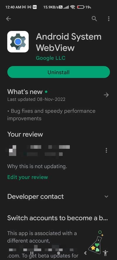 Top 8 Ways To Fix Android System Webview Wont Update 2024