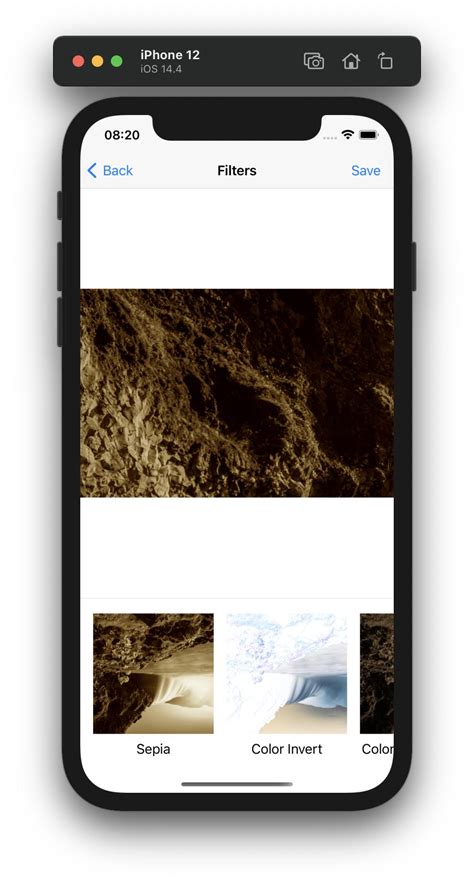 ios uigraphicsimagerenderer mirrors image after applying filter