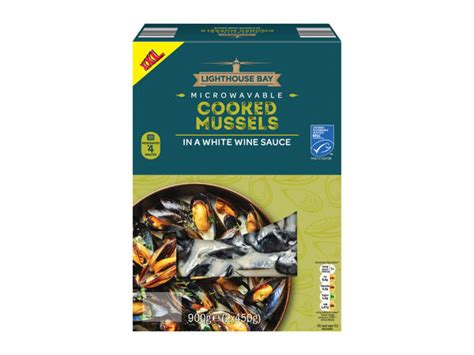 Lighthouse Bay Mussels In Sauce Lidl Great Britain Specials Archive