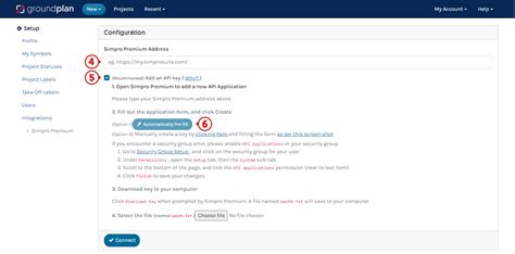 Configure The Simpro Integration