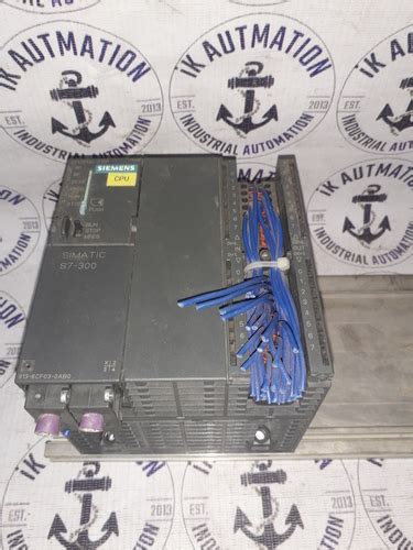 siemens 6es7 313 6cf03 0ab0 at 6000 00 inr in bhavnagar gujarat ik