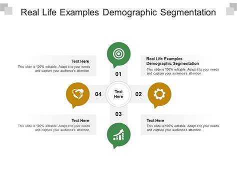 Real Life Examples Demographic Segmentation Ppt Powerpoint Presentation