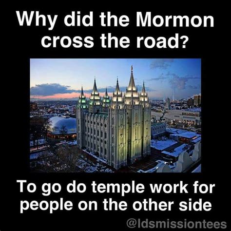 Temple Lds Memes Mormon Jokes Mormon