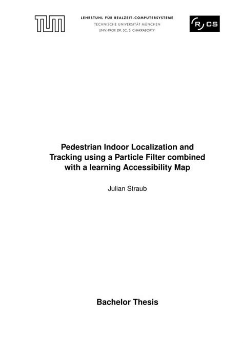 pdf pedestrian indoor localization and tracking using a people