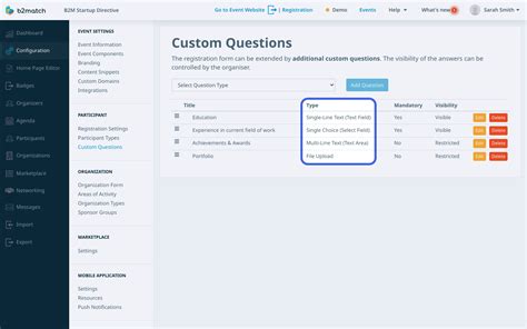 Understanding Custom Questions