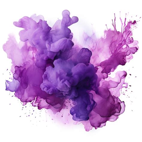 Premium Vector Purple Color Iron Watercolor Vector White Background Isol Premium Vector Purple Color Iron Watercolor Vector White Background Isol