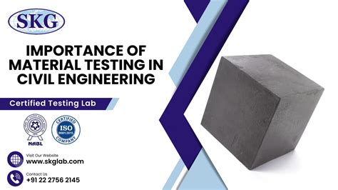 Importance Of Material Testing In Civil Engineering Skg Testing Lab