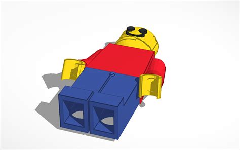 3d Design Lego Man Tinkercad