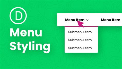 How To Style The Divi Menu The Complete Guide By Pee Aye Creative
