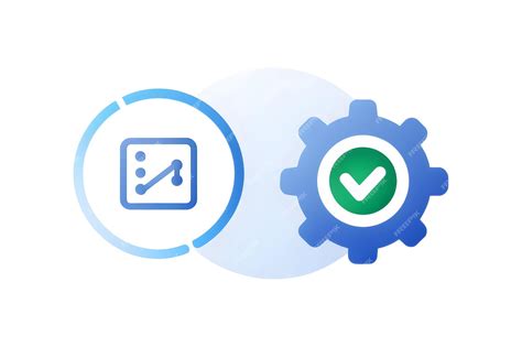 3d ai predictive maintenance and qa check icons for quality assurance