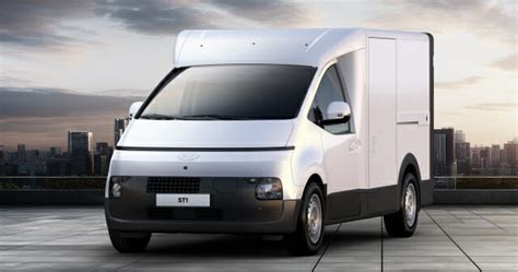 현대차 스타리아 닮은 전기트럭 St1 디자인 공개 Zdnet Korea