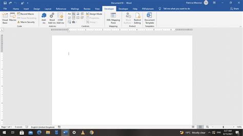 How To Create A Fillable Form In A Microsoft Word Document