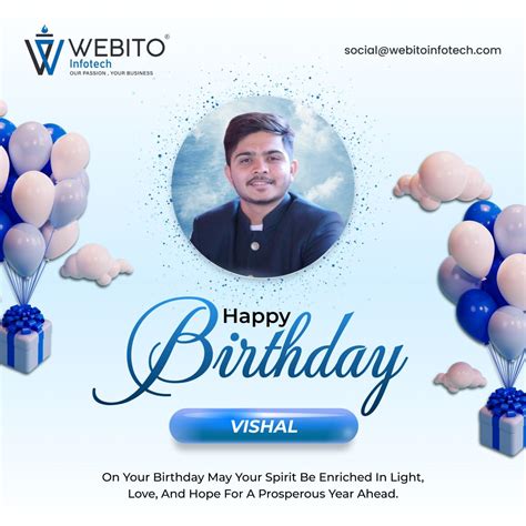 Webito Infotech On Linkedin Webito Webitoinfotech Celebrations Birthday Birthdaywishes