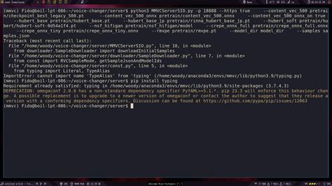 ImportError Cannot Import Name TypeAlias From Typing Home Woody Anaconda Envs Mmvc Lib