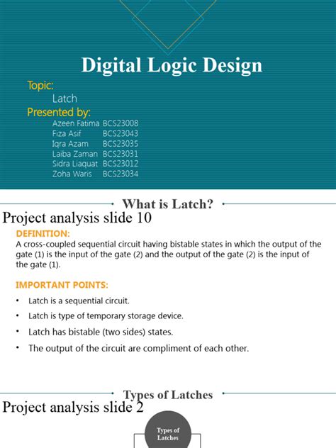 Latch Download Free Pdf Digital Electronics Logic Gate