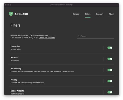 Filters Adguard Knowledge Base