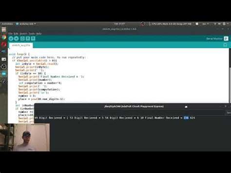 Serial Communication From Processing To Arduino YouTube