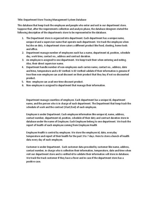 Database Proposal Pdf Databases Information Science