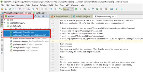 GitHub yucaret OpenCV AndroidStudio Configuración de OpenCV bits en Android Studio