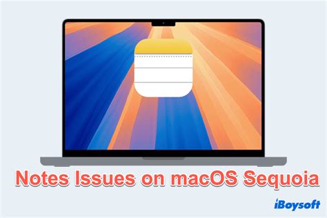 Notes Error At Macos Sequoia Best Fixes