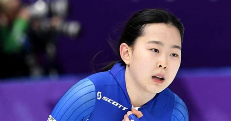 [사진]여자 스피드스케이팅 500m 김민선 38초 53