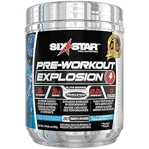 Pre Workout Six Star Preworkout Explosion Pre Workout Powder For Men