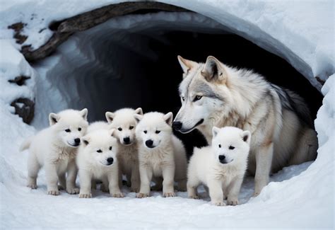 How Many Pups Can An Arctic Wolf Have Exploring Their Breeding Habits