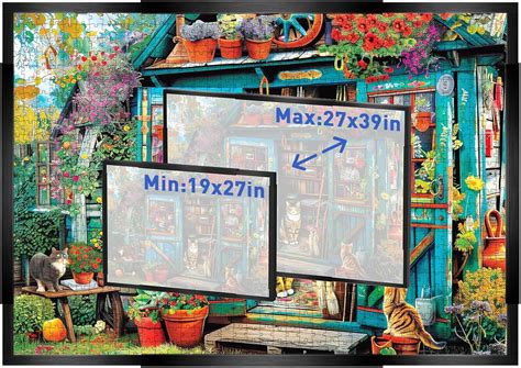 Verstellbarer Puzzle Rahmen Für 100015002000 Teile Bilderrahmen Zur