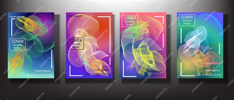 현대적인 디자인 템플릿 프리미엄 벡터