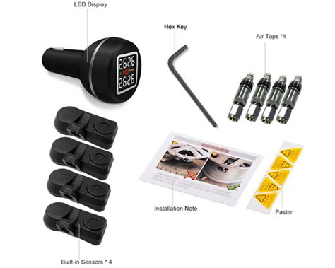 Mini TPMS With Tire Sensors Tool Com