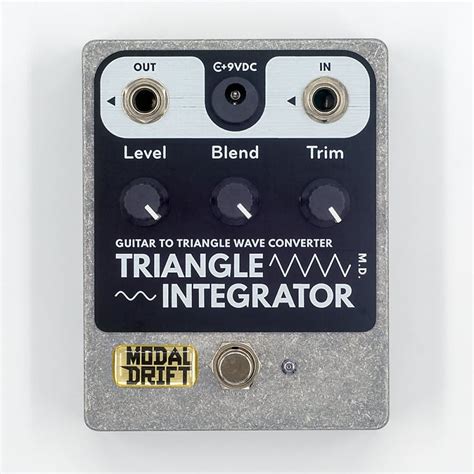 Modal Drift Triangle Integrator Triangle Waveshaper Pedal Reverb