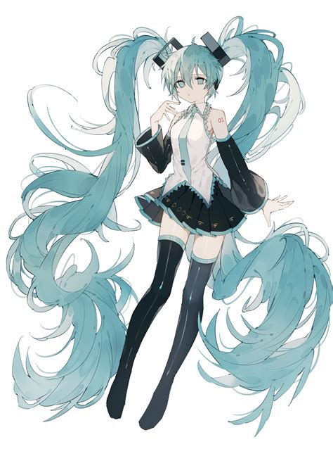 Hatsune Miku Vocaloid Drawn By Deep Deep4946 Danbooru