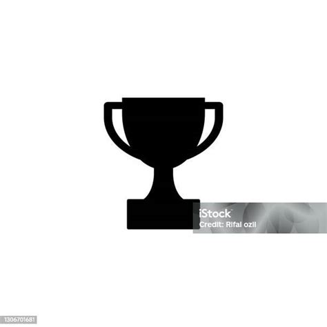 트로피 아이콘 디자인 로고 벡터 템플릿 일러스트레이션 1위에 대한 스톡 벡터 아트 및 기타 이미지 1위 경기 스포츠 경쟁