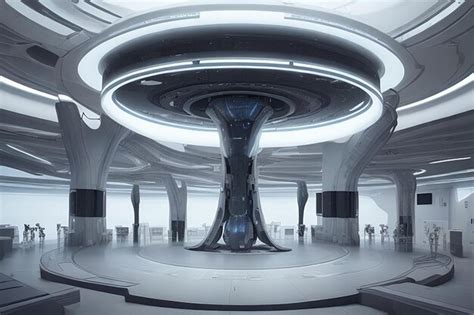 Premium Ai Image Ai Enhanced Space Diplomatic Language Lab