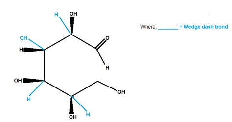 How Can I Draw Fischer Projections From Wedge And Dash