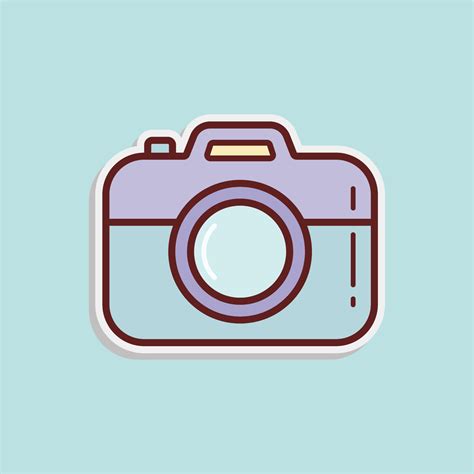 Cute Camera Icon 21768385 Vector Art At Vecteezy