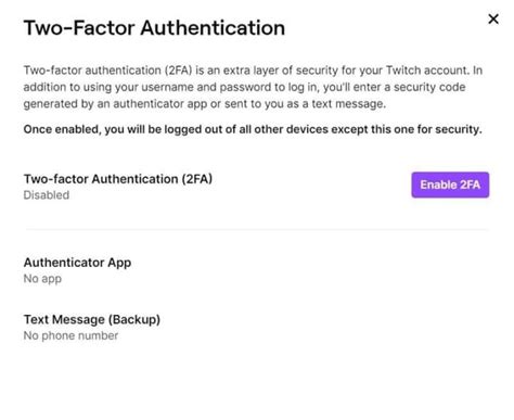 How To Enable 2fa On Twitch Two Factor Authentication Wepc
