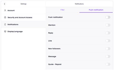 Notification Settings Fanspiral Help