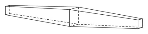 Two Representative Configurations Of Tapered Beams A Beam A B Download Scientific