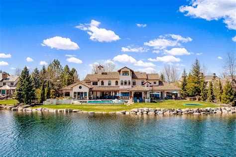 Exquisite Waterfront Home In Eagles Luxurious Gated Community In Eagle