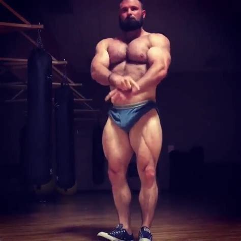 Bearded Muscle Flex Video Thisvid Com
