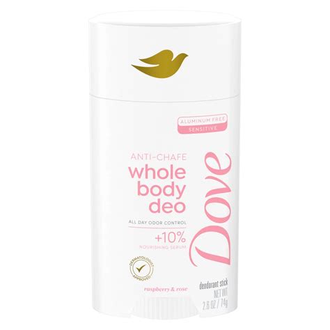 Dove Whole Body Deodorant Raspberry Rose Shop Deodorant Antiperspirant At H E B