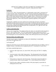 Download Instructions For Form CD ICPC A Placement Request Interstate Compact On The